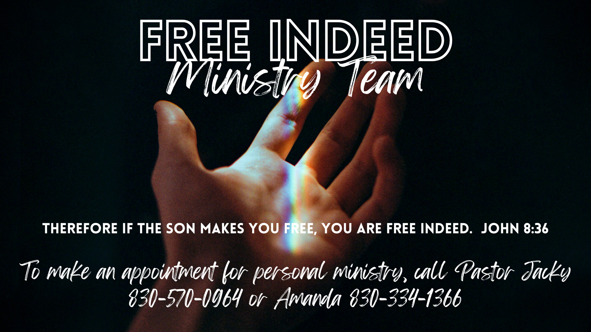 FREE INDEED – Christian Faith Center